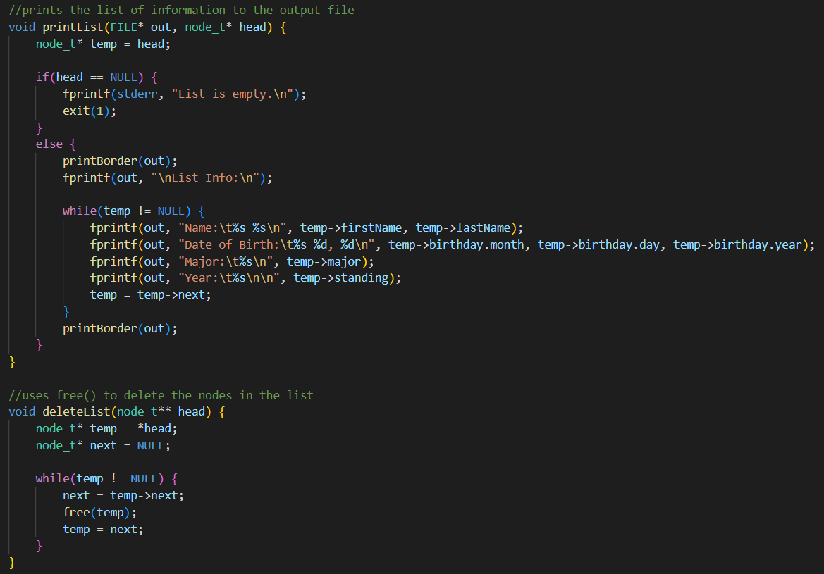 Solved (!) IN C LANGUAGE: I've been working on this for most | Chegg.com