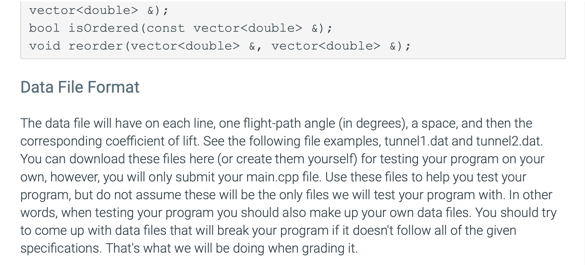 Solved Calculating Coefficient of Lift For this PROGRAM you | Chegg.com