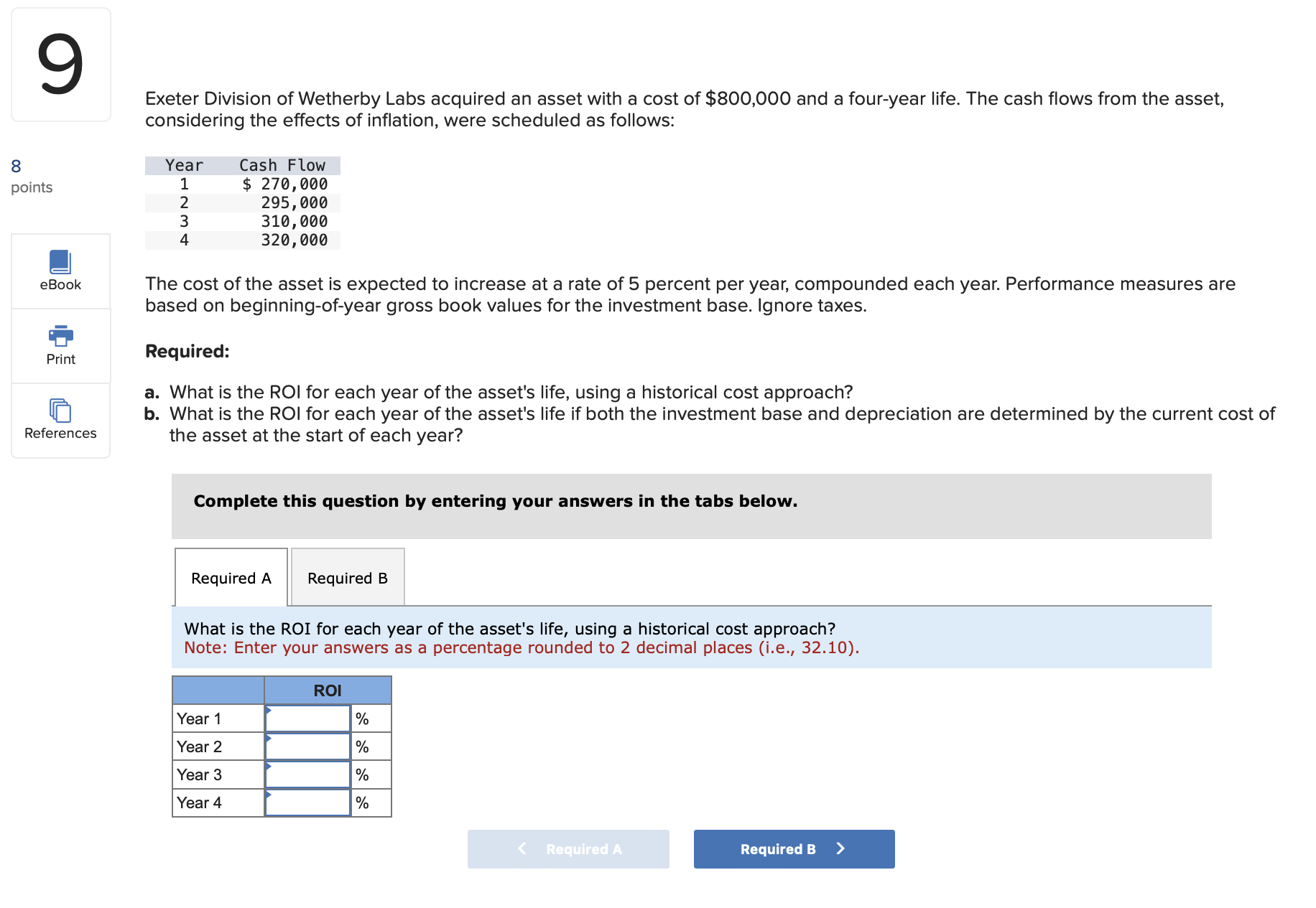 Solved Exeter Division of Wetherby Labs acquired an asset | Chegg.com