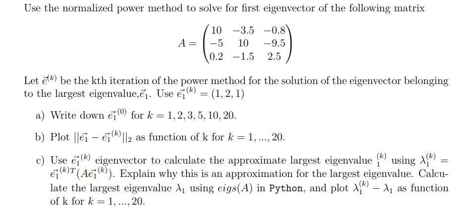 Solved For the question, write necessary Python programs to | Chegg.com