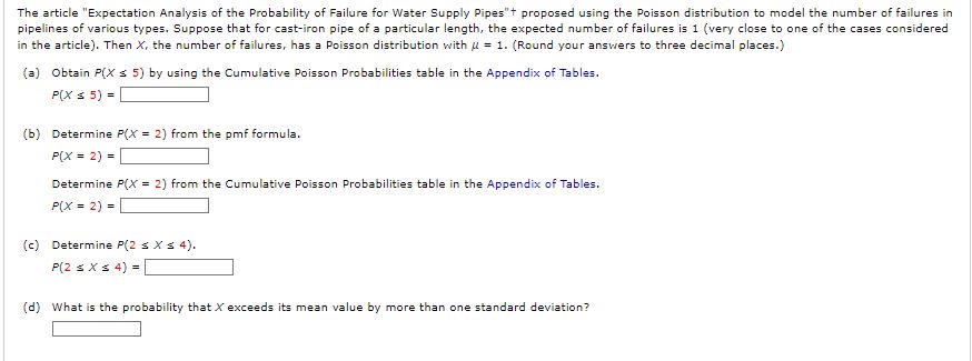 Solved The article "Expectation Analysis of the Probability | Chegg.com