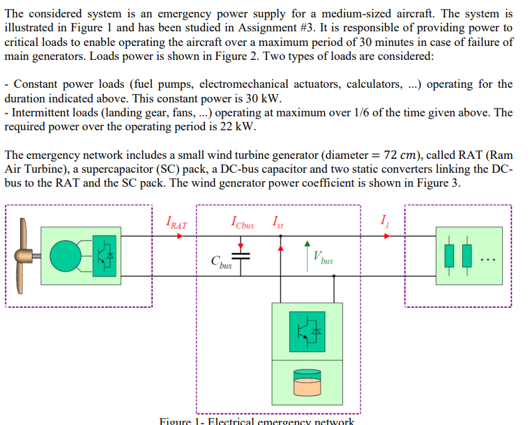 The considered system is an emergency power supply | Chegg.com