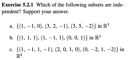 Solved linear algebra, please answer both part B. and part C | Chegg.com