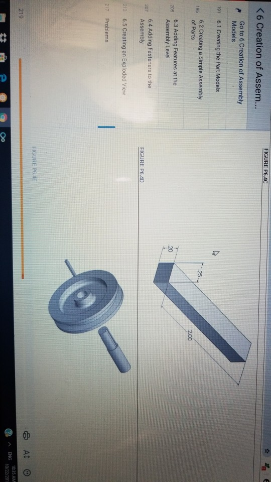 P6.4 Create solid models of the shaft segment shown | Chegg.com