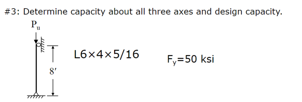 Solved #3: Determine capacity about all three axes,( | Chegg.com