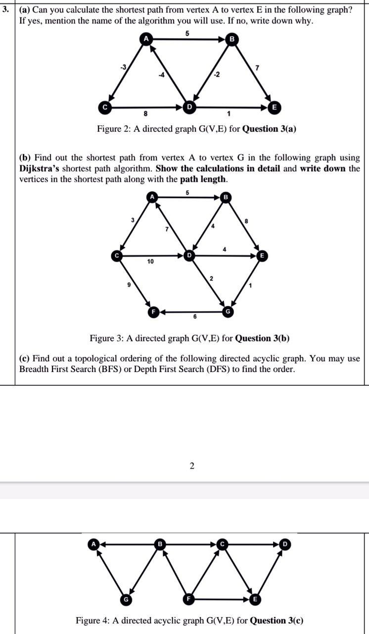 Solved Course: Data Structure and Algorithm3. (a) ﻿Can you | Chegg.com