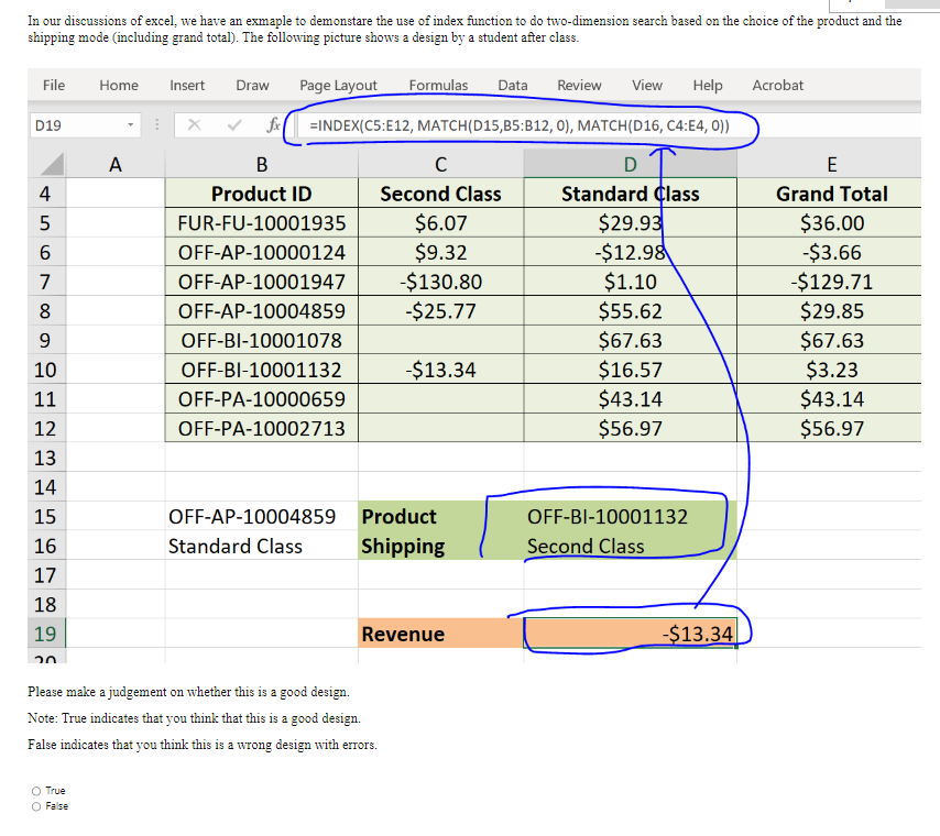 Solved shipping mode (including grand total). ﻿The following | Chegg.com