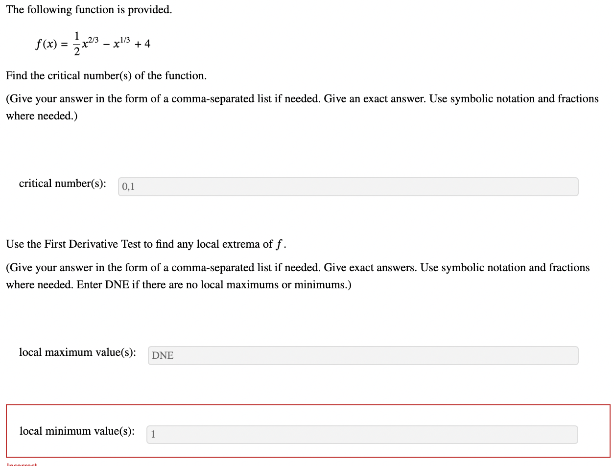 Solved The following function is provided. | Chegg.com