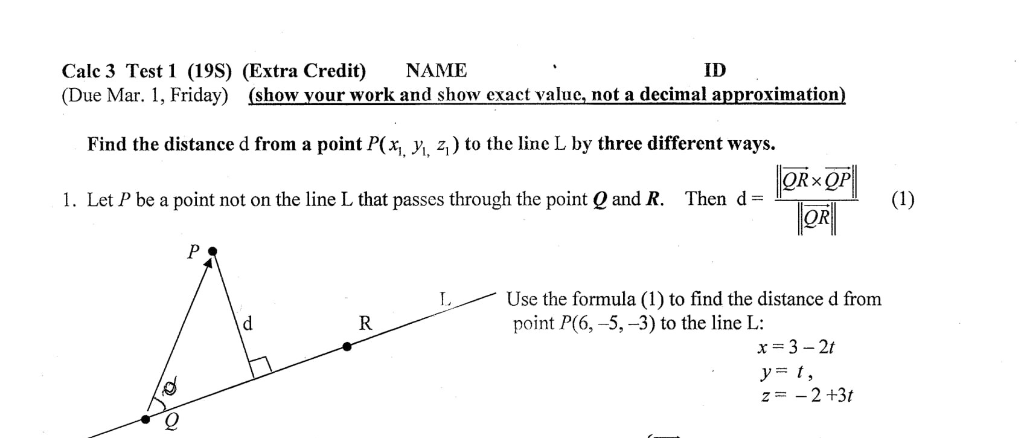 Solved Need Calc III Help. Use information from Number 1 to | Chegg.com