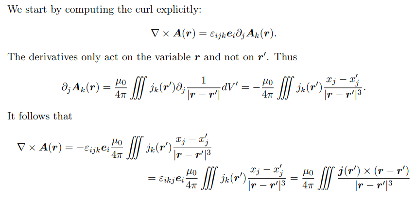 Solved Problem 1: Magnetic Vector Potential Show that the | Chegg.com