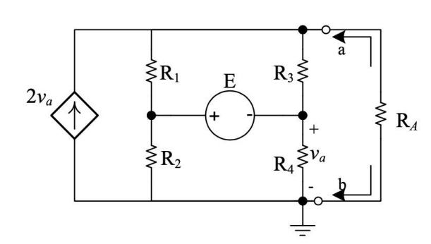 Solved R1 = 18 R2 = 15 R3 = 12 R4 = 5 E = 9V Find the | Chegg.com
