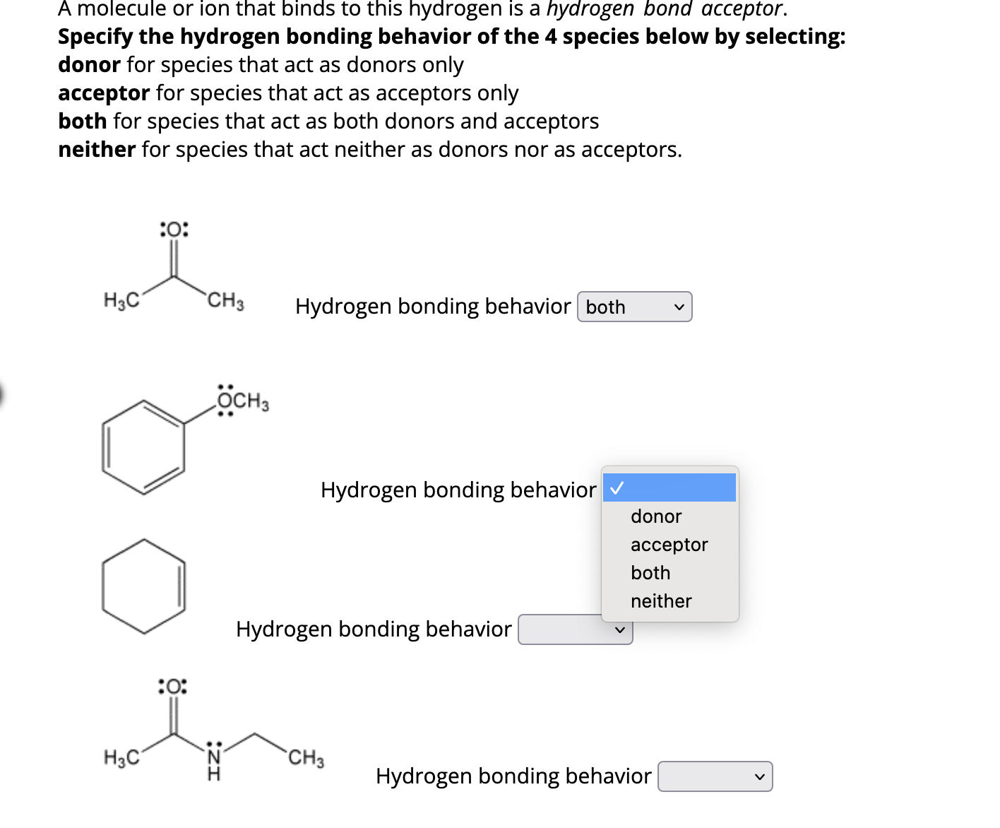 Solved A molecule or ion that binds to this hydrogen is a | Chegg.com