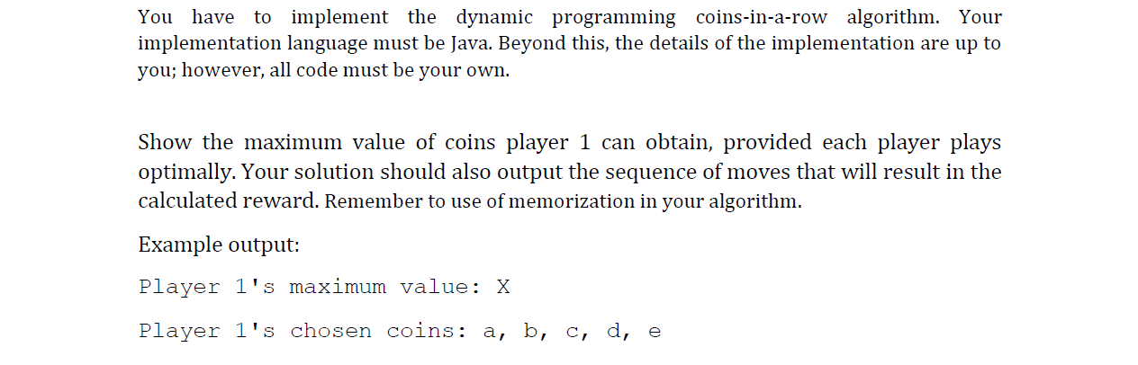 Solved JAVA JAVA Implement the dynamic | Chegg.com