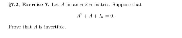 Solved 57.1, Exercise 15. Suppose that two nxp matrices A | Chegg.com