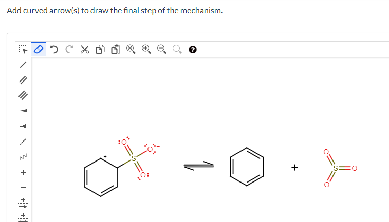 Solved Add curved arrow(s) to draw the final step of the | Chegg.com