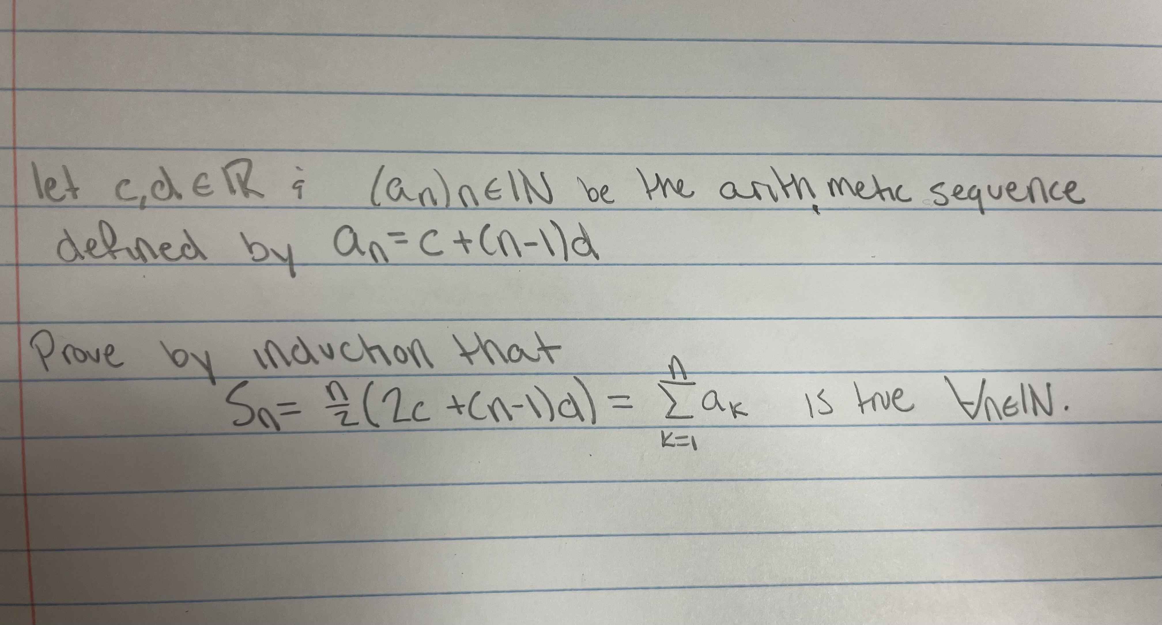 Solved Please prove the following using induction. Thank | Chegg.com