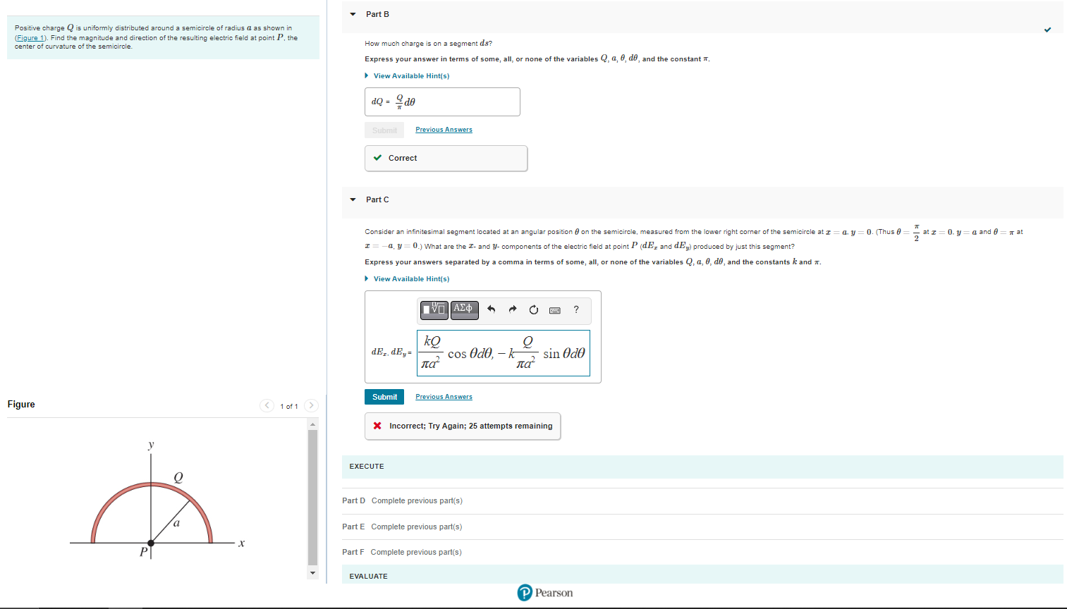 Solved Figure X Incorrect; Try Again; 25 attempts remaining | Chegg.com