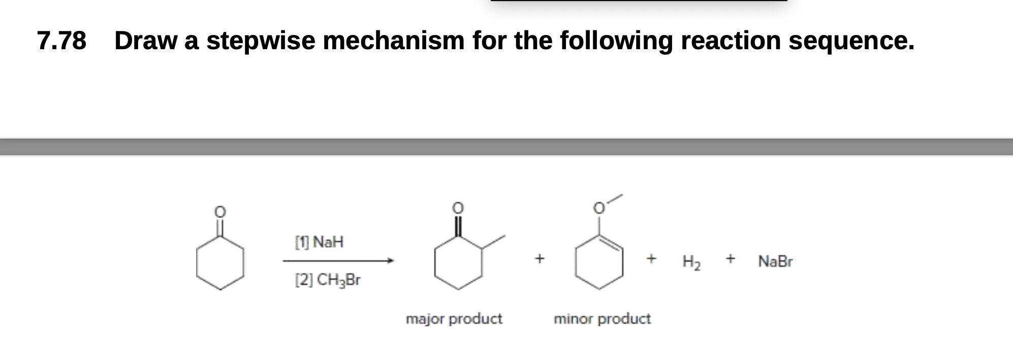 Solved 7.78 ﻿Draw a stepwise mechanism for the following | Chegg.com