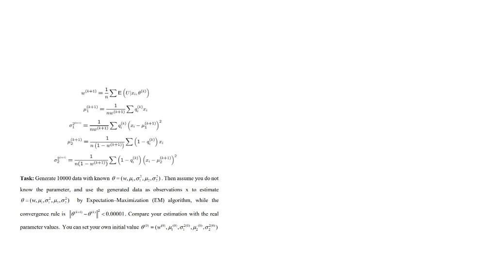 3 3 A Two Classes Normal Mixture Model Can Be Defined