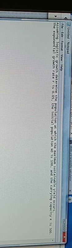 Solved Untitled - Notepad File Edit Format View Help lation | Chegg.com