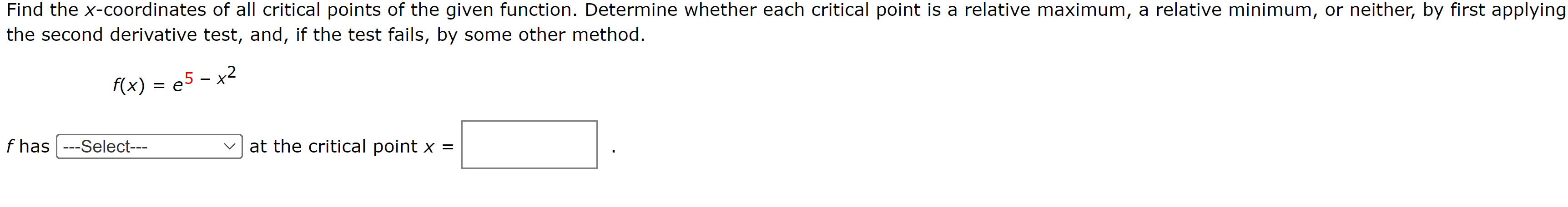 Solved Find the x-coordinates of all critical points of the | Chegg.com