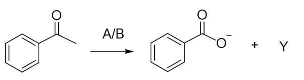 Solved Question A: Pick up the reagents A/B and by product Y | Chegg.com