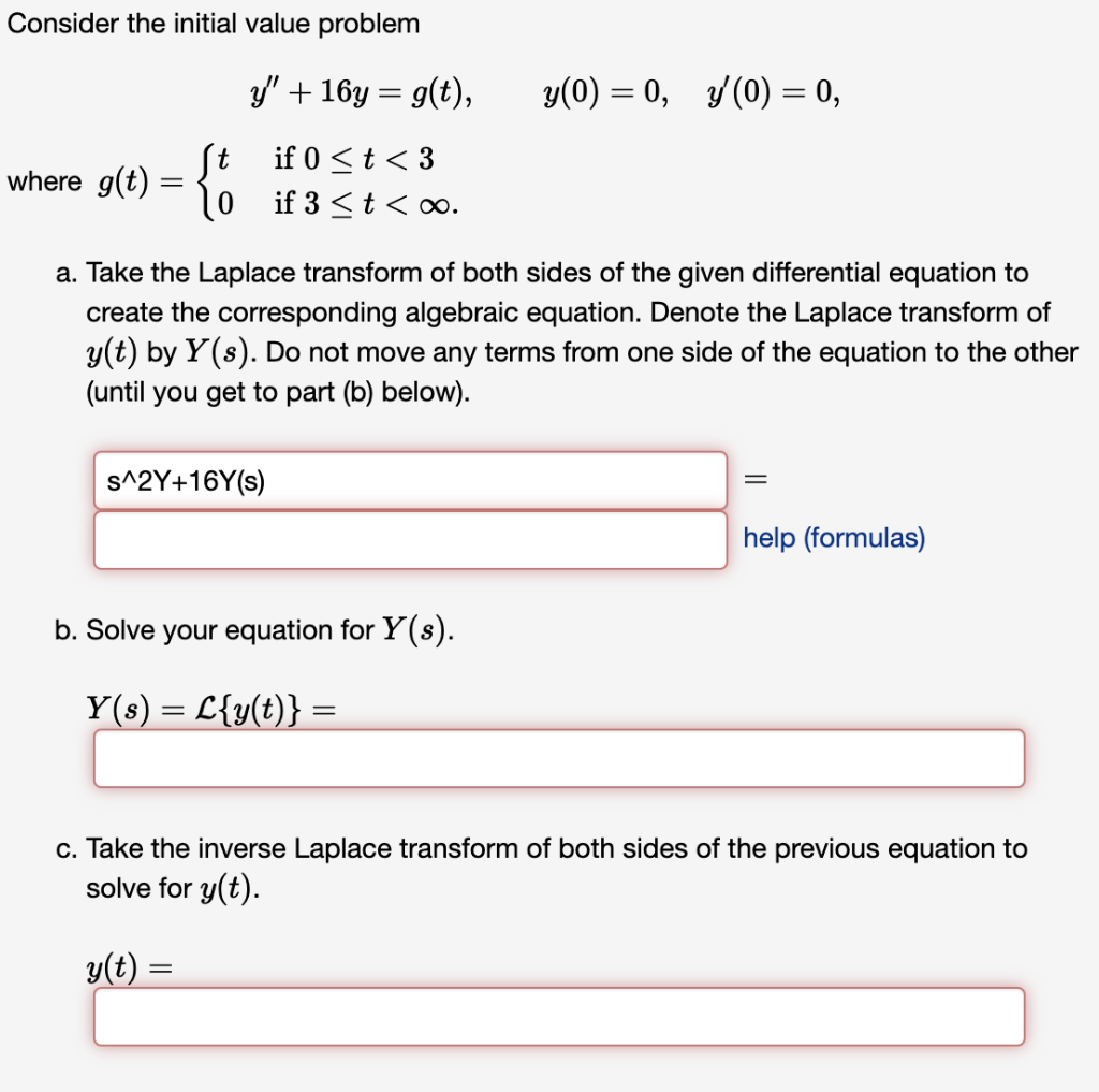 Solved Consider the initial value problem | Chegg.com