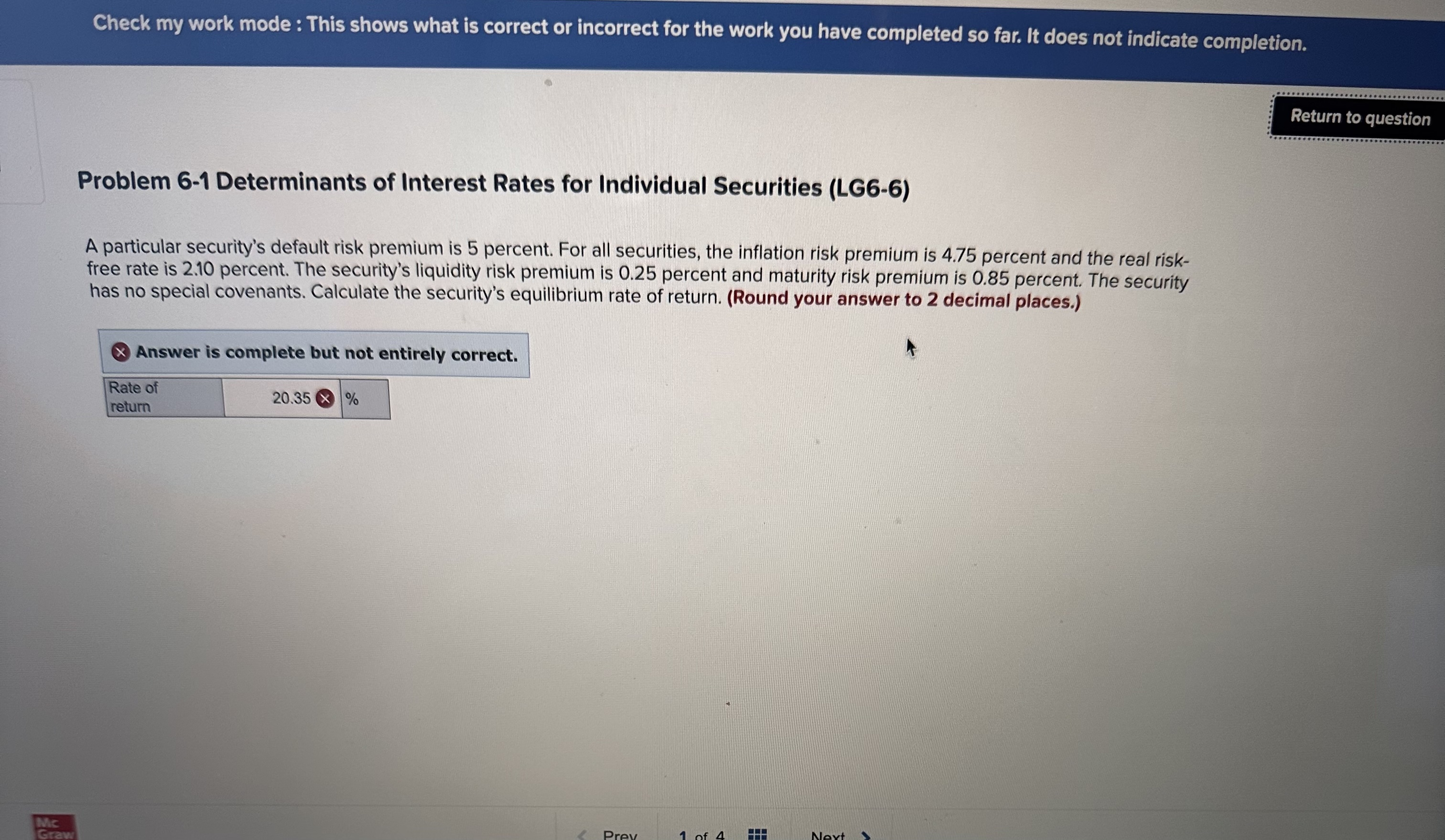Solved Return to question Problem 6-1 Determinants of | Chegg.com