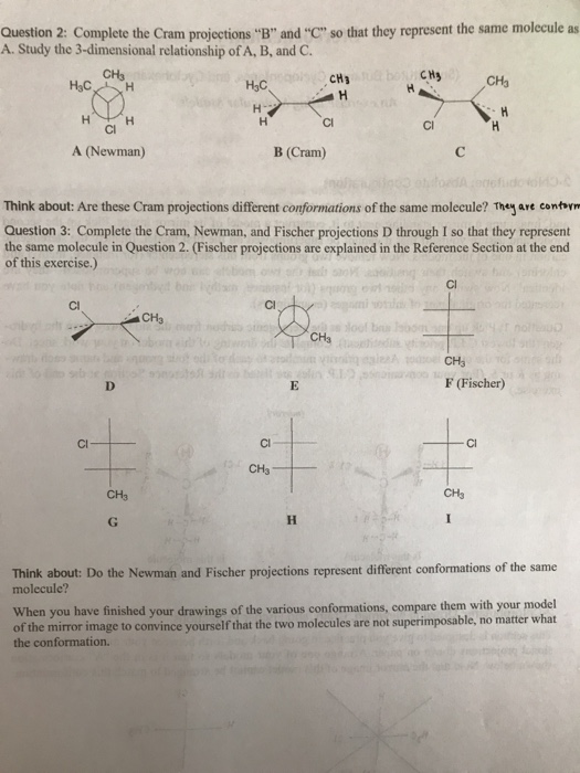 Solved Question 2: Complete the Cram projections "B" and "C" | Chegg.com