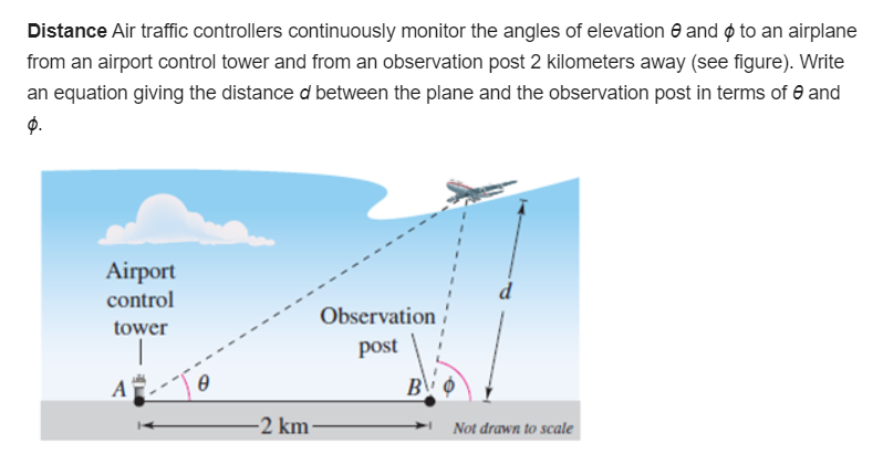 Solved Distance Air traffic controllers continuously monitor | Chegg.com