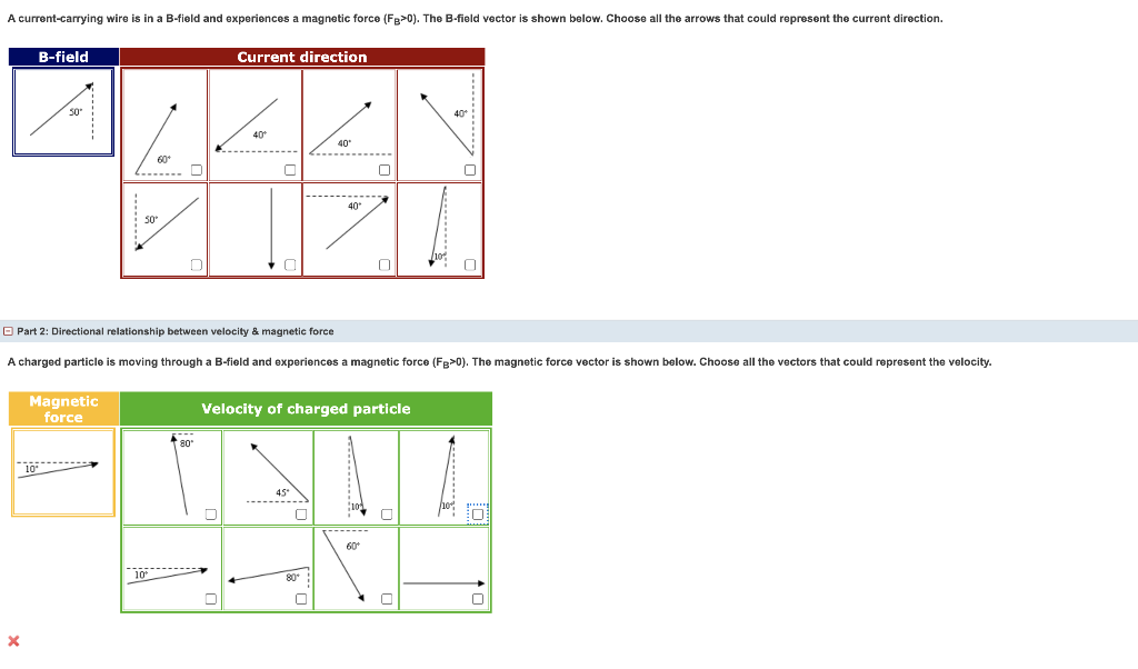 Solved A current-carrying wire is in a B-field and | Chegg.com