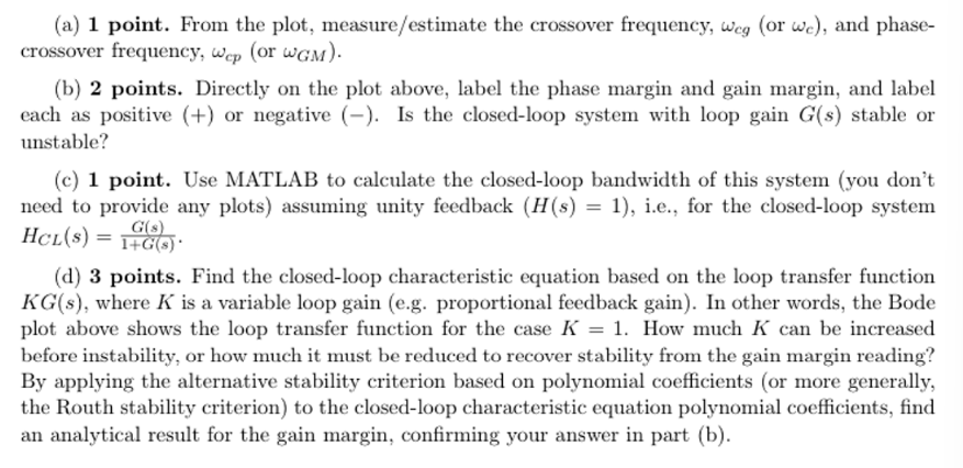 Solved Consider the open-loop system with loop gain | Chegg.com