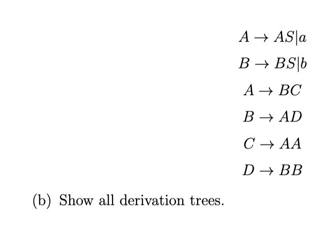 Solved (7 points) Using the CYK algorithm show that the | Chegg.com