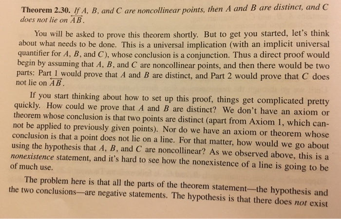 Solved For Theorem 2.30, first write a two column proof, and | Chegg.com