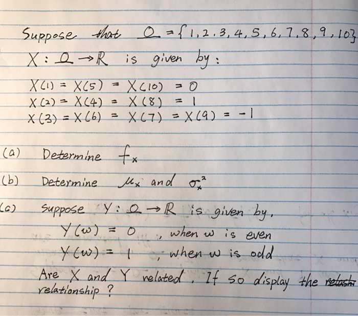 Solved Suppose that Q = {1, 2, 3, 4, 5, 6, 7, 8, 9, 10} X: | Chegg.com