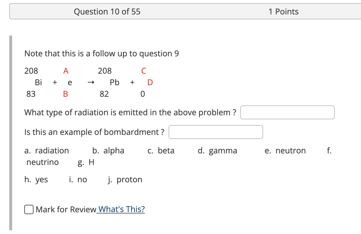 Solved Fill in all of the missing information; 1 symbol and | Chegg.com