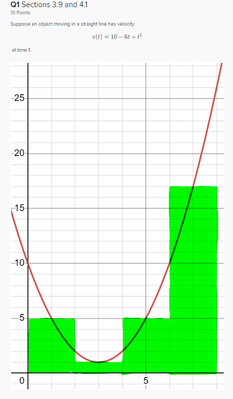 Solved Q1 Sections 3.9 and 4.1 10 Points Suppose an object | Chegg.com