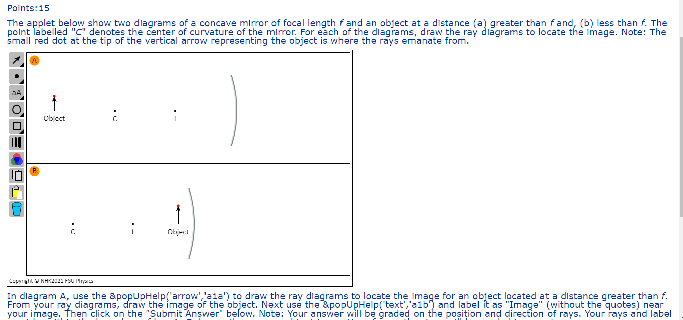 Solved In diagram A, use the &popUpHelp('arrow','a1a') to | Chegg.com