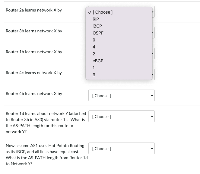 Solved Consider The Network Shown Below Suppose As1 And 