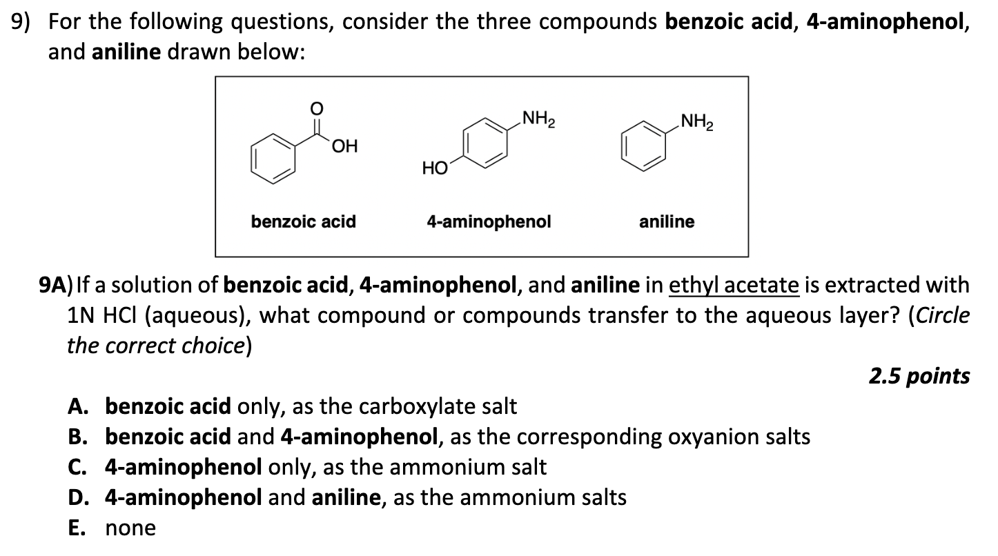Solved For the following questions, consider the three | Chegg.com