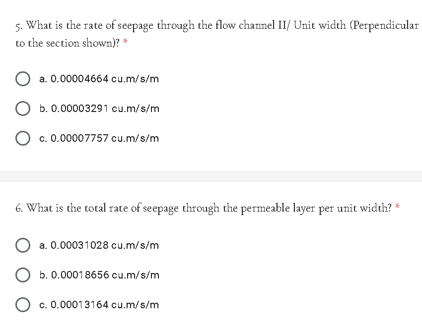 Solved A flow net for low around a single row of sheet piles | Chegg.com