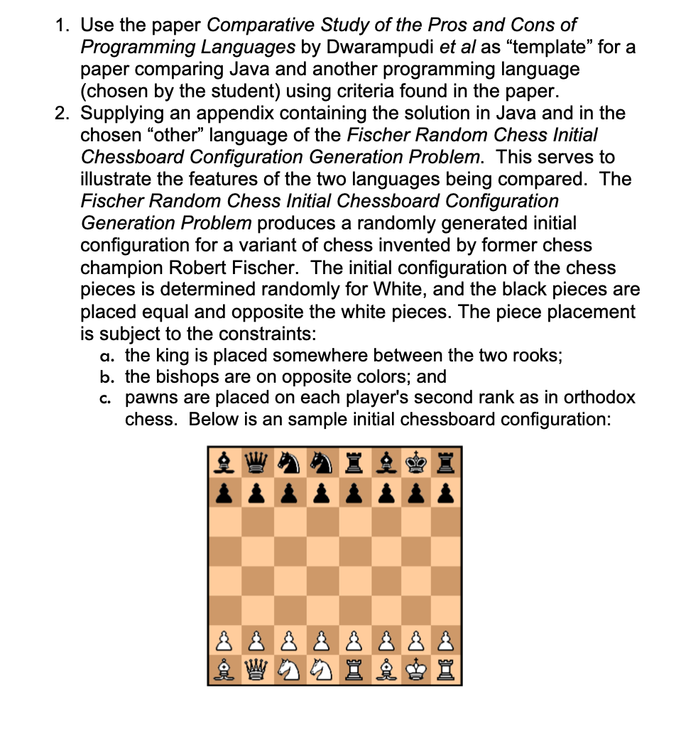 Solved 1. Use the paper Comparative Study of the Pros and | Chegg.com