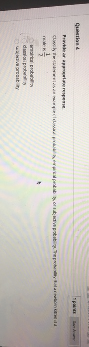 Solved Question 4 1 points Save Answer Provide an | Chegg.com Solved Question 4 1 points Save Answer Provide an | Chegg.com