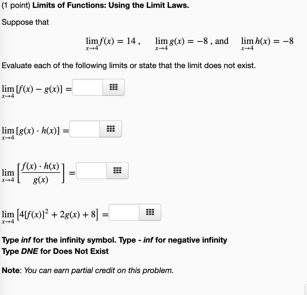 Solved Problem 14. (1 point) Continuity Given the function, | Chegg.com