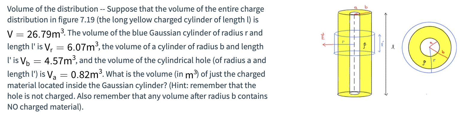 Solved Volume of the distribution -- Suppose that the volume | Chegg.com
