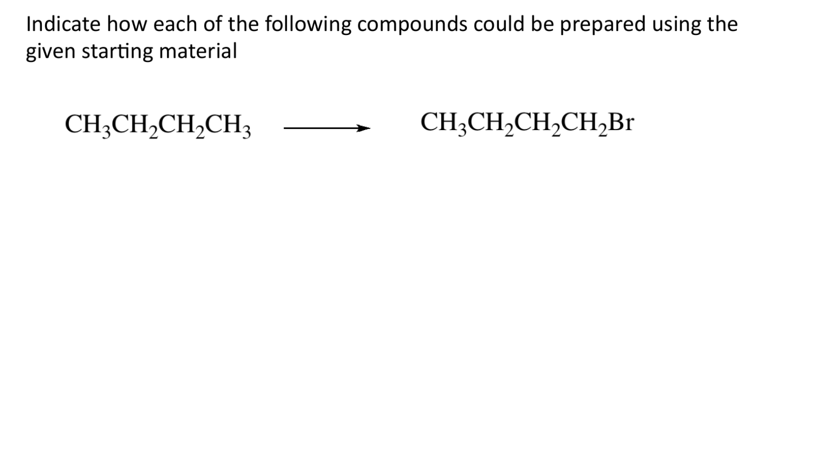 Solved Indicate how each of the following compounds could be | Chegg.com