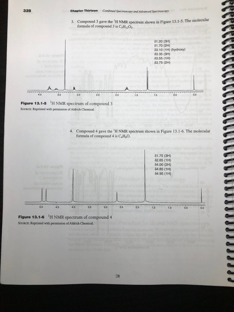 Solved Propose a structure or structures consistent with | Chegg.com