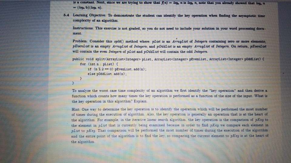 Solved 3.1 Learning Objective: To write a recursive method. | Chegg.com
