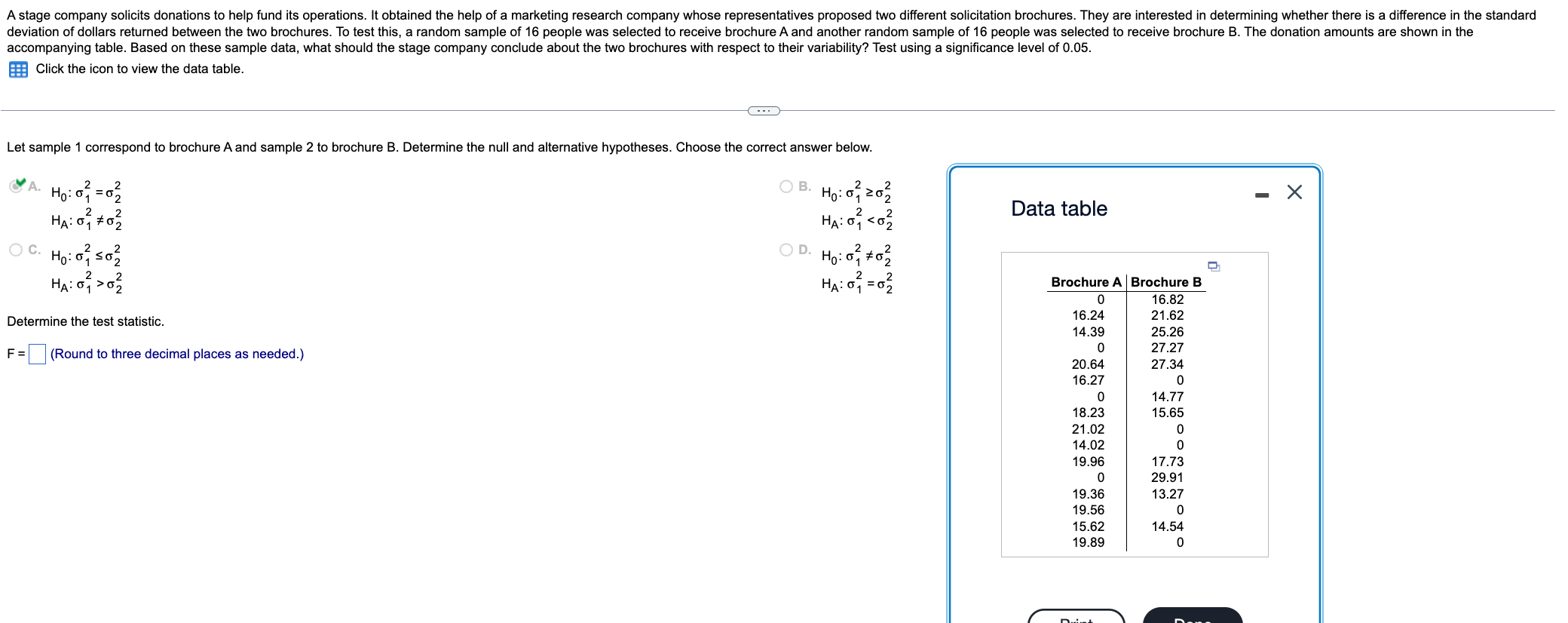 Solved accompanying table. Based on these sample data, what | Chegg.com