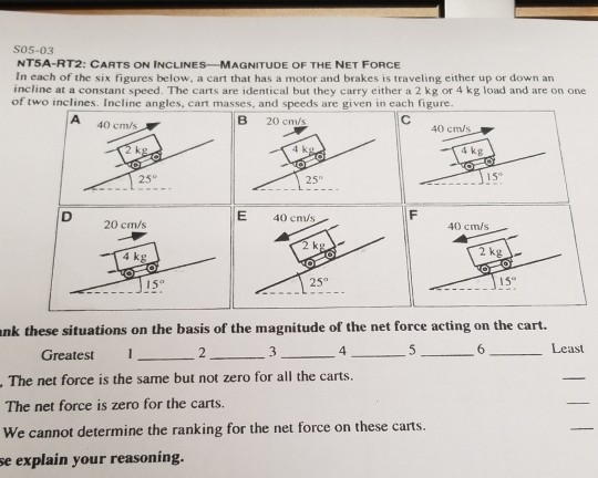 Solved Sos-04 NT5B-CT7: CURLER PUSHING STONE FORCE ON STONE | Chegg.com